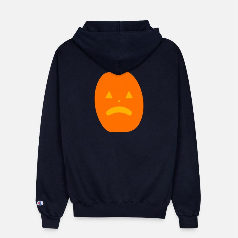 Sad-pumpkin-face Jackets | Unique Designs | Spreadshirt