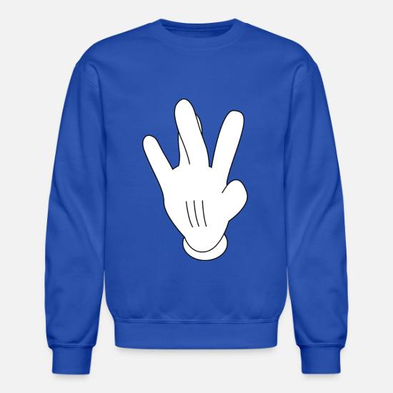 West Side Hand Sign Mickey Westside Mickeymouse Hand' Unisex Crewneck