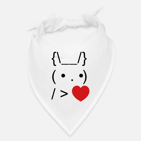 Enkel Ascii Art Bunny Lachende Zeichnung Schwarzweiß Stockfotos Und