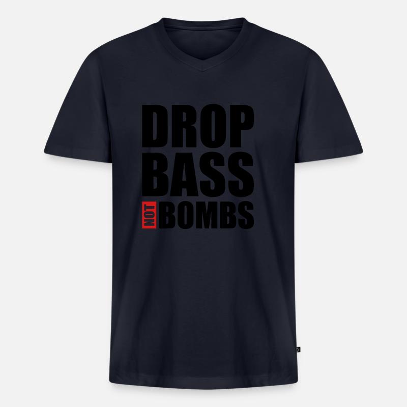 Drop-bass-not-bombs T-Shirts | Unique Designs | Spreadshirt