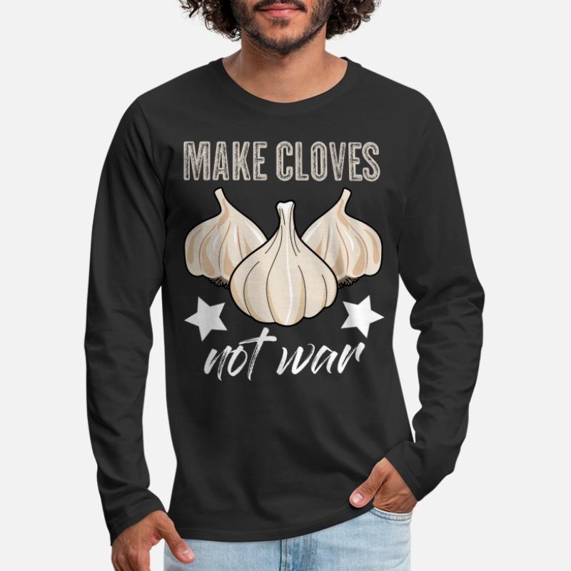 Garlic Long-Sleeved Shirts | Unique Designs | Spreadshirt