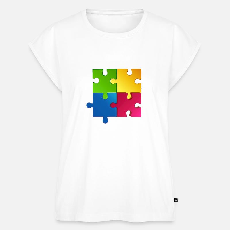 Jigsaw-puzzle T-Shirts | Unique Designs | Spreadshirt