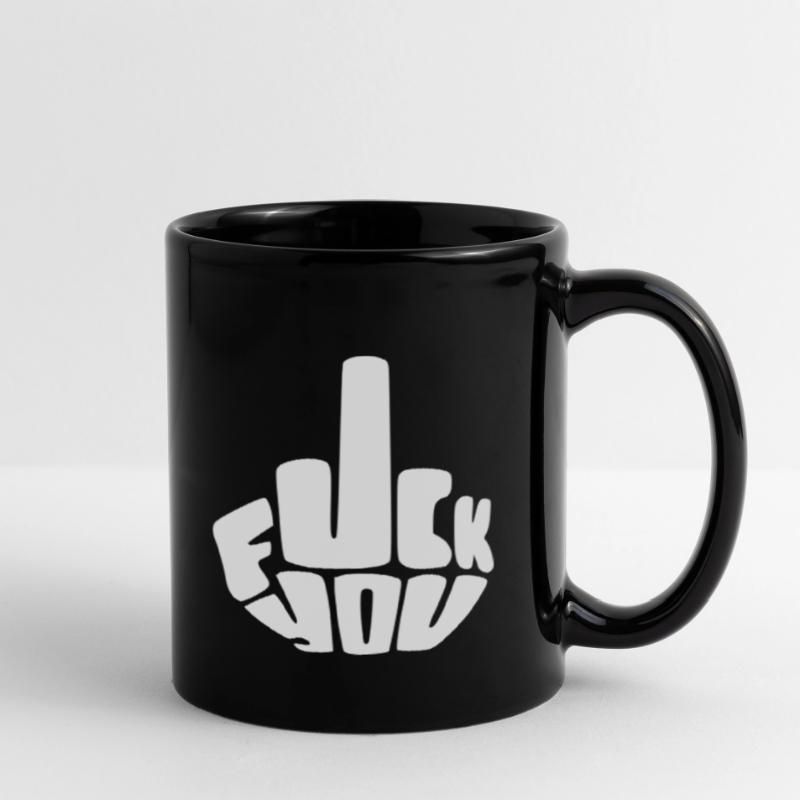 Middle Finger Mugs & Cups | Unique Designs | Spreadshirt