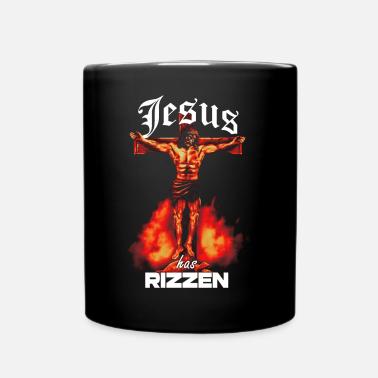 Buff Jesus Memes Jesus Has RIZZen Meme Buff Jesus Funny Graphic'