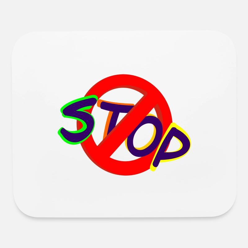 Stop Sign Mouse Pads | Unique Designs | Spreadshirt